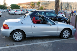 Honda CRX Del Sol - I begynnelsen basert på Civic 5, deretter Civic 6.