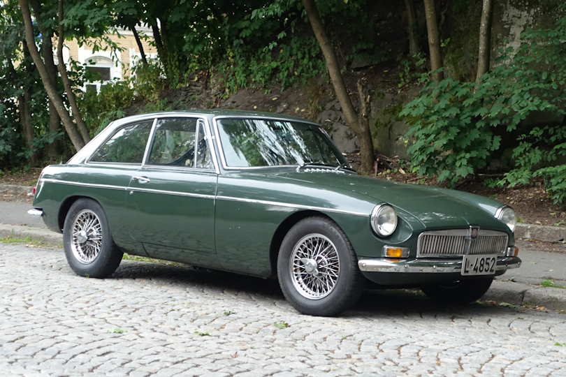 MG MGB - Klassisk og tidløst britisk sportsbilkonsept.