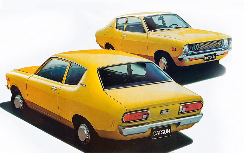 Datsun 120Y - Terjes biler - Populær familiebil også her i Norge