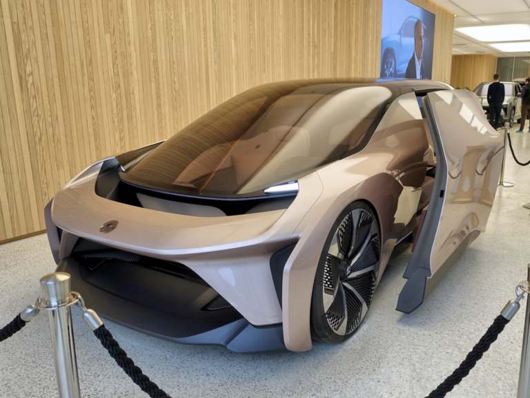 NIO House Oslo - Terjes biler - NIO ET7, EVE og EP9 on display