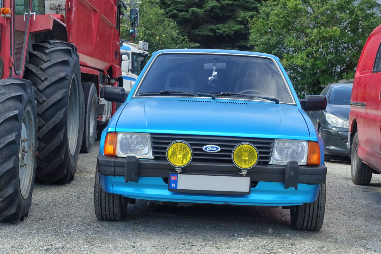 Ford Escort mk3 - Terjes biler - XR3, XR3i, RS eller RS Turbo