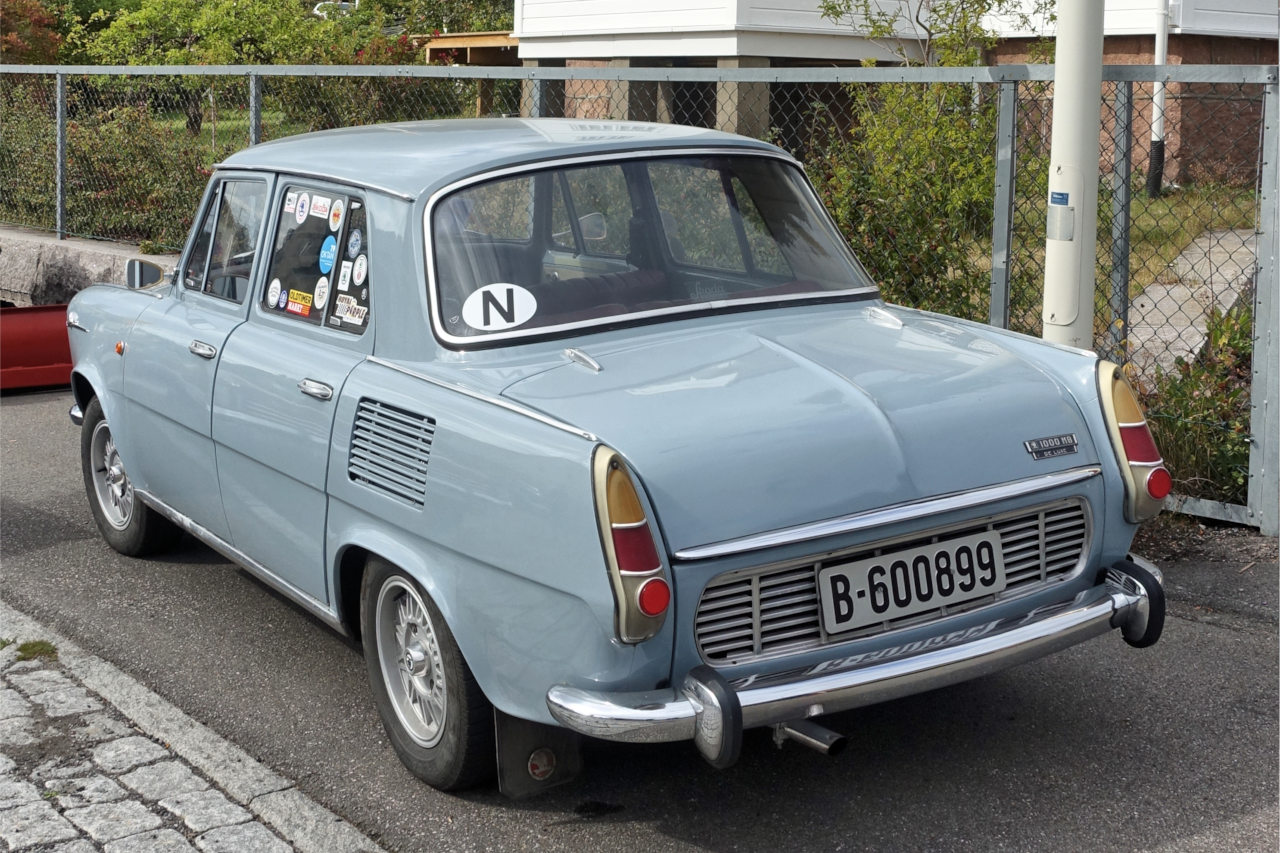 Skoda 1000 MB/1100 MB - Terjes biler - Mladá Boleslav